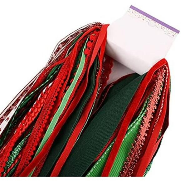 Office | Christmas Ribbon Assortment 3 Yards Bulk Variety Pack For ...
